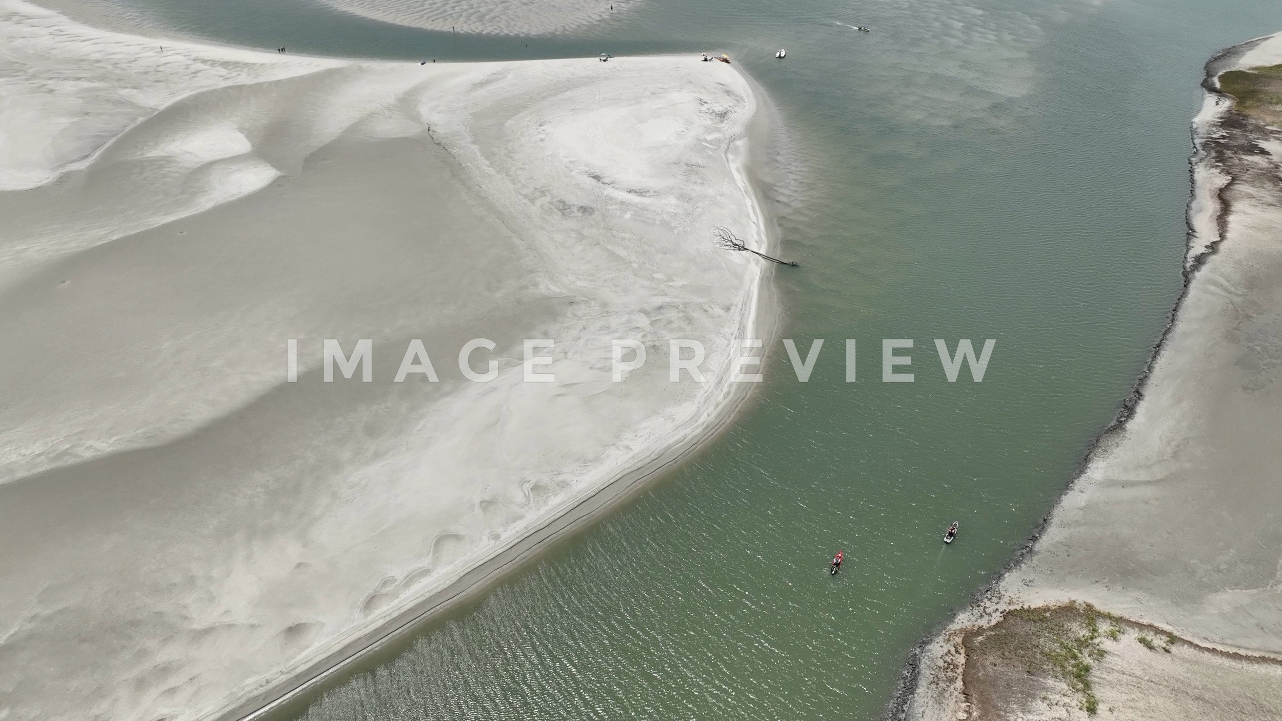Stock photo 4k Still Frame - Kayakers paddling in North Inlet at Cherry ...